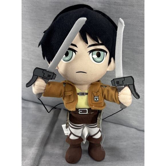Toys | Levi Ackerman Plush 1 Inches Polyester Fiber Plush Doll | Poshmark